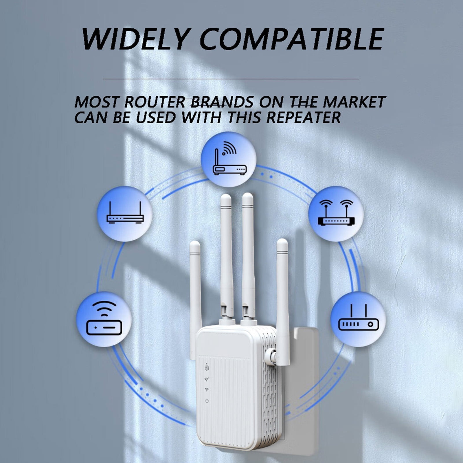 "Enhance Your Home Network With Our 1200M Band 5G WiFi Router Repeater ...