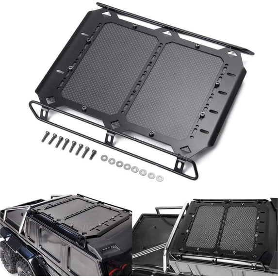 Enhance Your RC Crawler with RCLions Metal Roof Rack for TRX6 G63 TRX4 ...