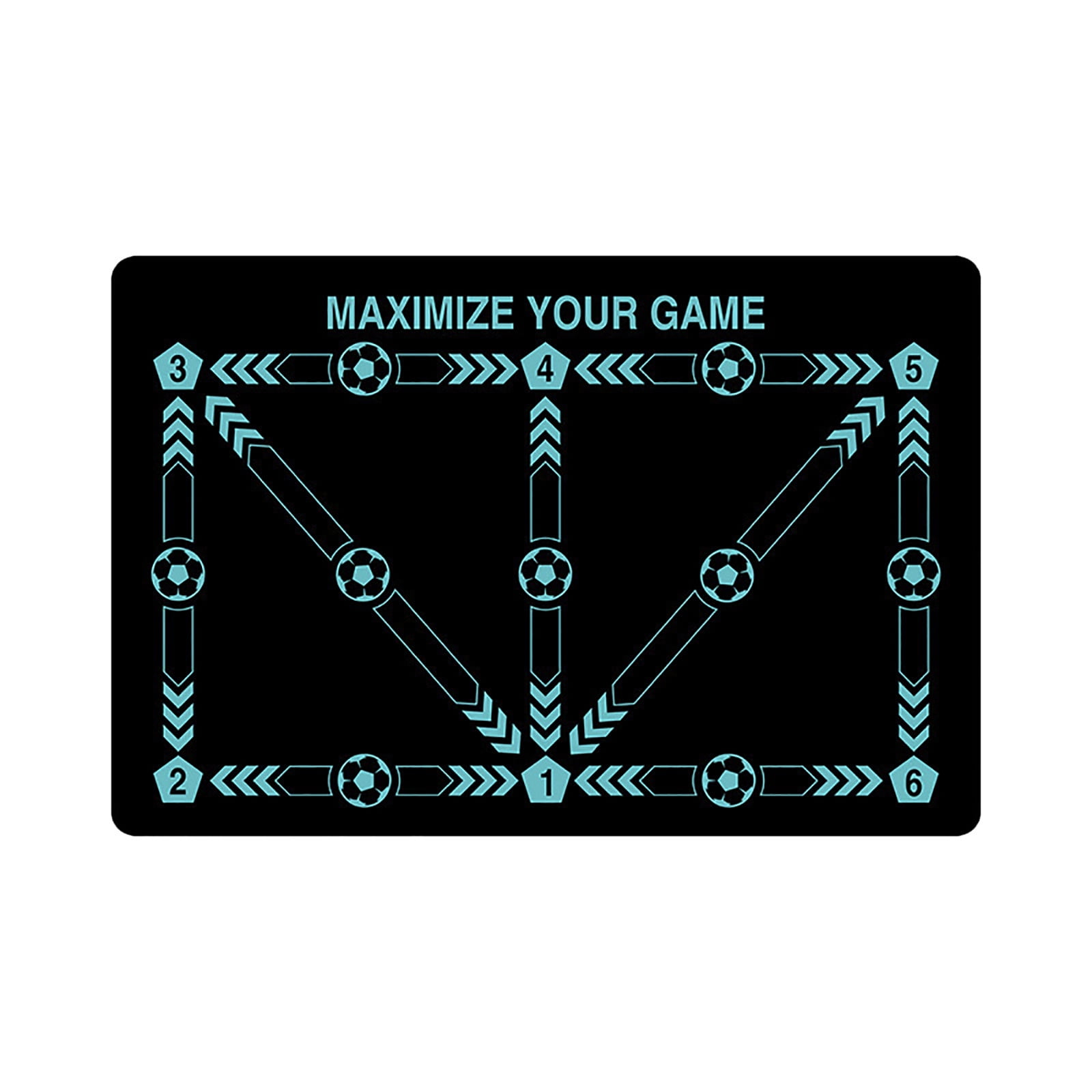 Enhance Your Soccer Skills with Football Footstep Training Mat ...