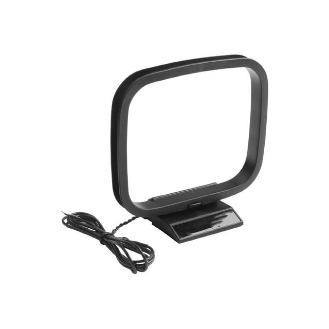Enhanced Am Fm Loop Antenna Aerial For Stereo Receiver Systems 2 Pin ...