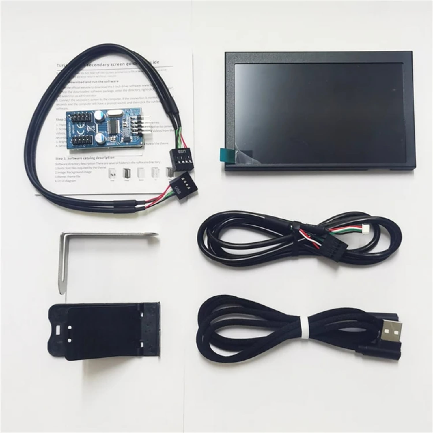 Enhanced Clarity and Precision 5 Inch Stunning Secondary IPS Type-C ...