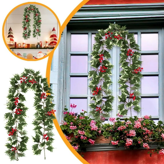 Enhanced Density Vine Leaves For Indoor Outdoor Home Garden Wall ...