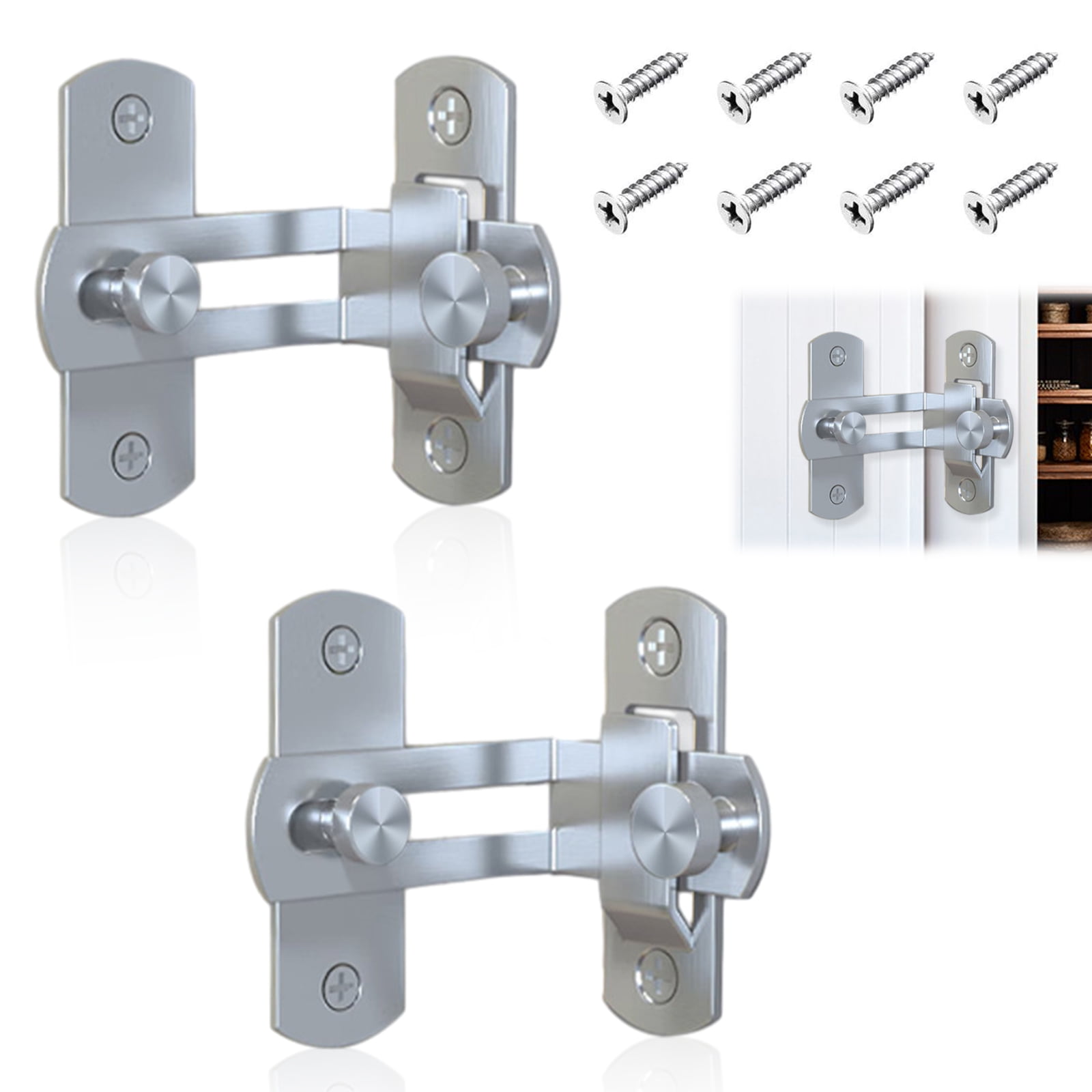 Enhanced Flip Door Sliding Latch, Exquisite Stainless Steel Latch With ...