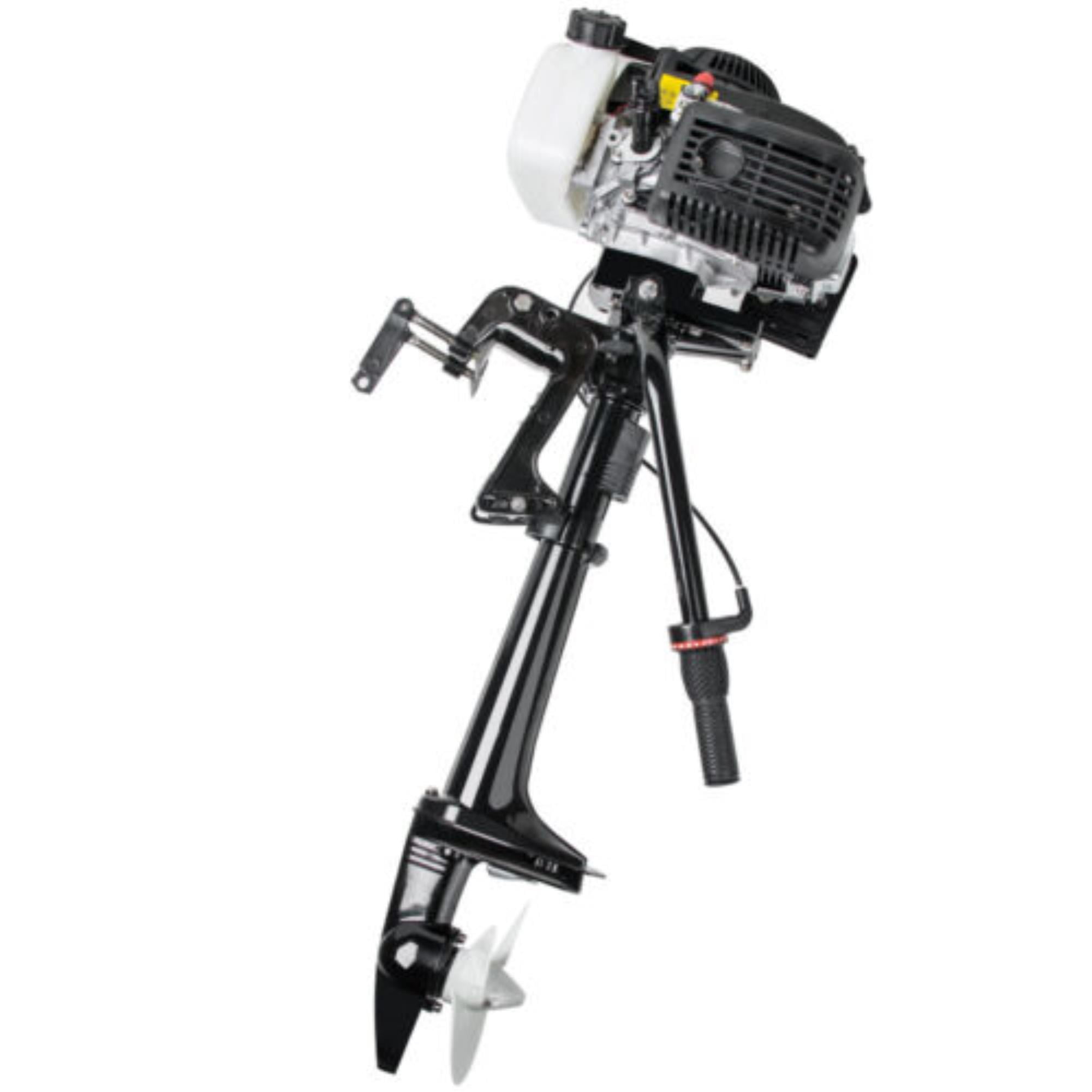 Vinmax New 4 Stroke 3.6 HP Black Air Cooling Aluminium Outboard Motor ...