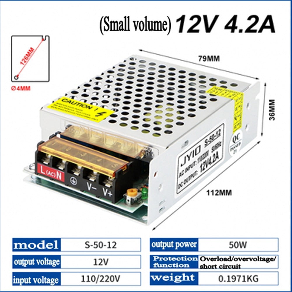 Enhanced Performance Switch Power Supply Transformer AC220V to 12V 24V ...