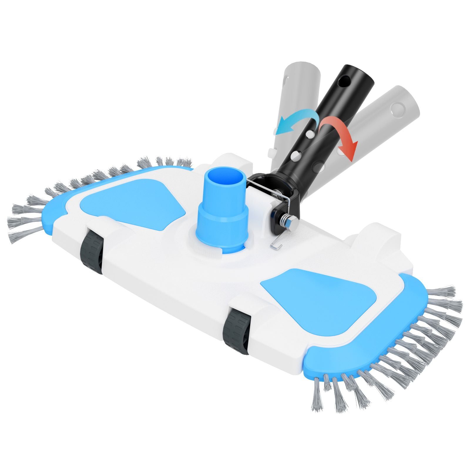 Enhanced Pool Vacuum Head with Direction-Control Swivel Handle, Stable ...