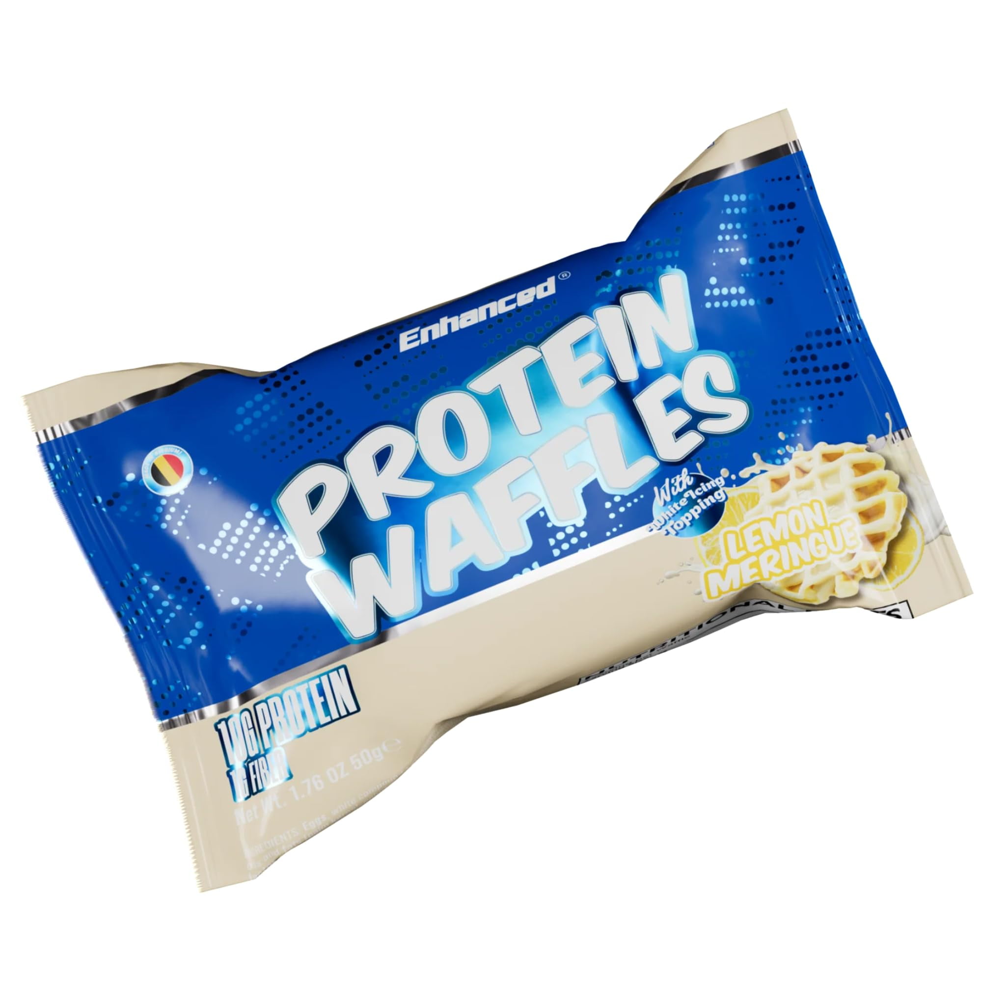 Enhanced Protein Waffles Ready SSF20 To Eat - Lemon Meringue - 10g ...