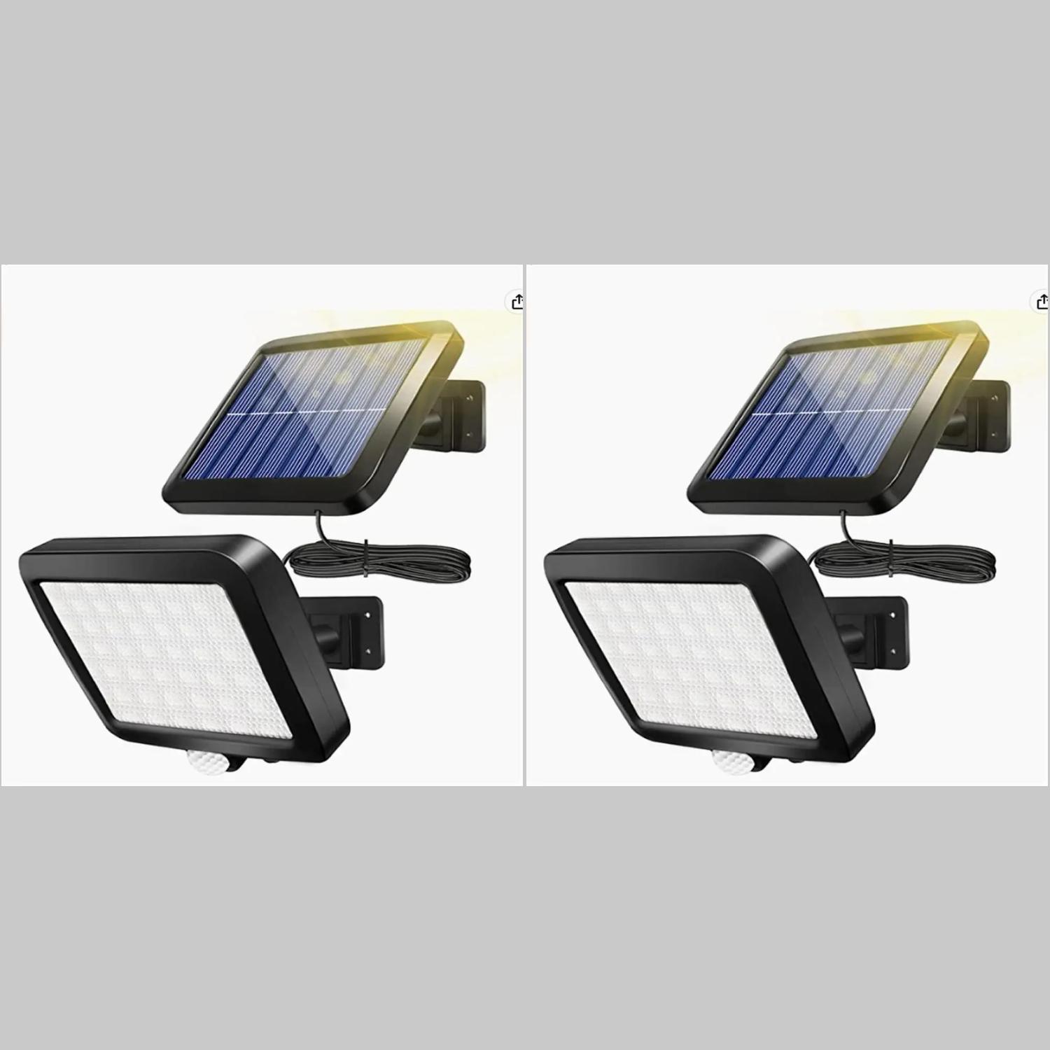 Enhanced Security Bright Solar Power Outdoor Motion Sensor Light with ...