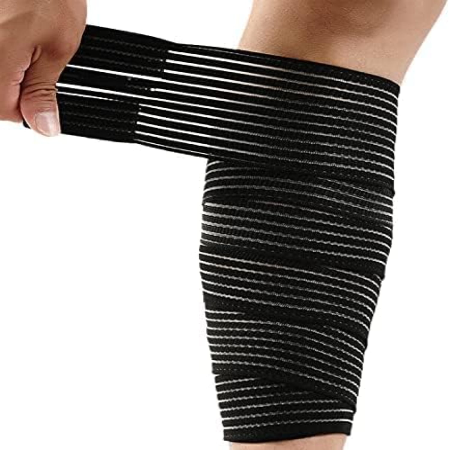 Enhanced Support and Comfortable Large Black Compression Bandage Sleeve ...