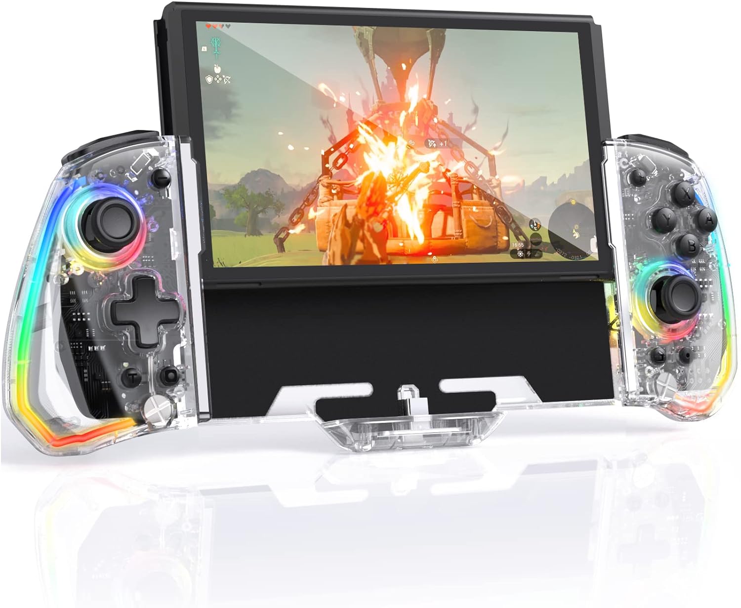 Enhanced Switch/Switch OLED Controller for Handheld Mode, One-Piece ...