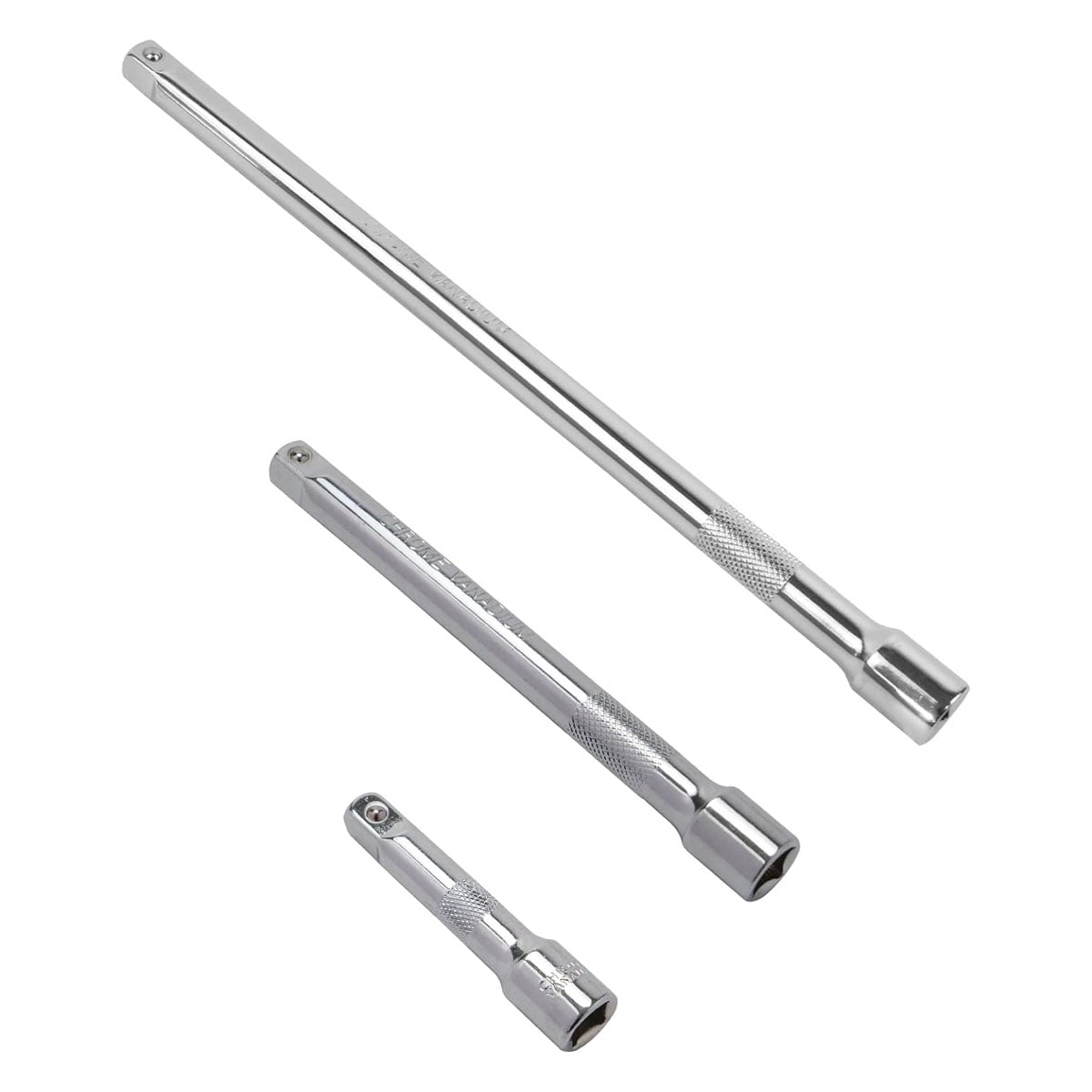 Enhanced Tool Reach for Tight Spaces 3-Piece 1/4 Inch Drive Socket ...