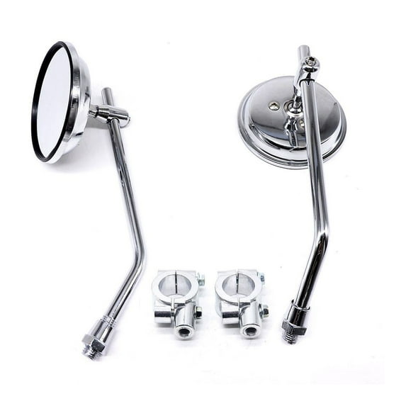 Enhanced Visibility Motorcycle Rearview Mirroring in Easy Tool Less ...