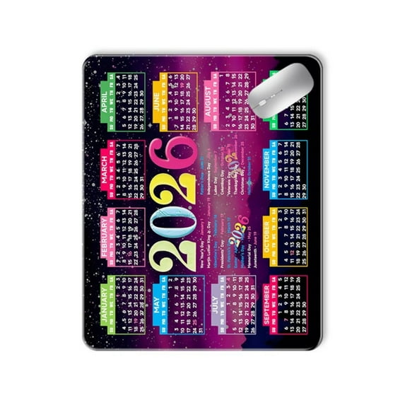 Enhances Grip Pad Featuring 2026 Calendar Design Waterproof for Various ...