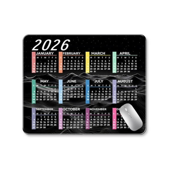 Enhances Grip Pad Featuring 2026 Calendar Design Waterproof for Various ...