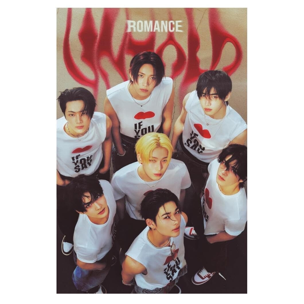 Enhypen Jungwon Heeseung Jay Jake Sunghoon Sunoo Ni-Ki Album Romance ...