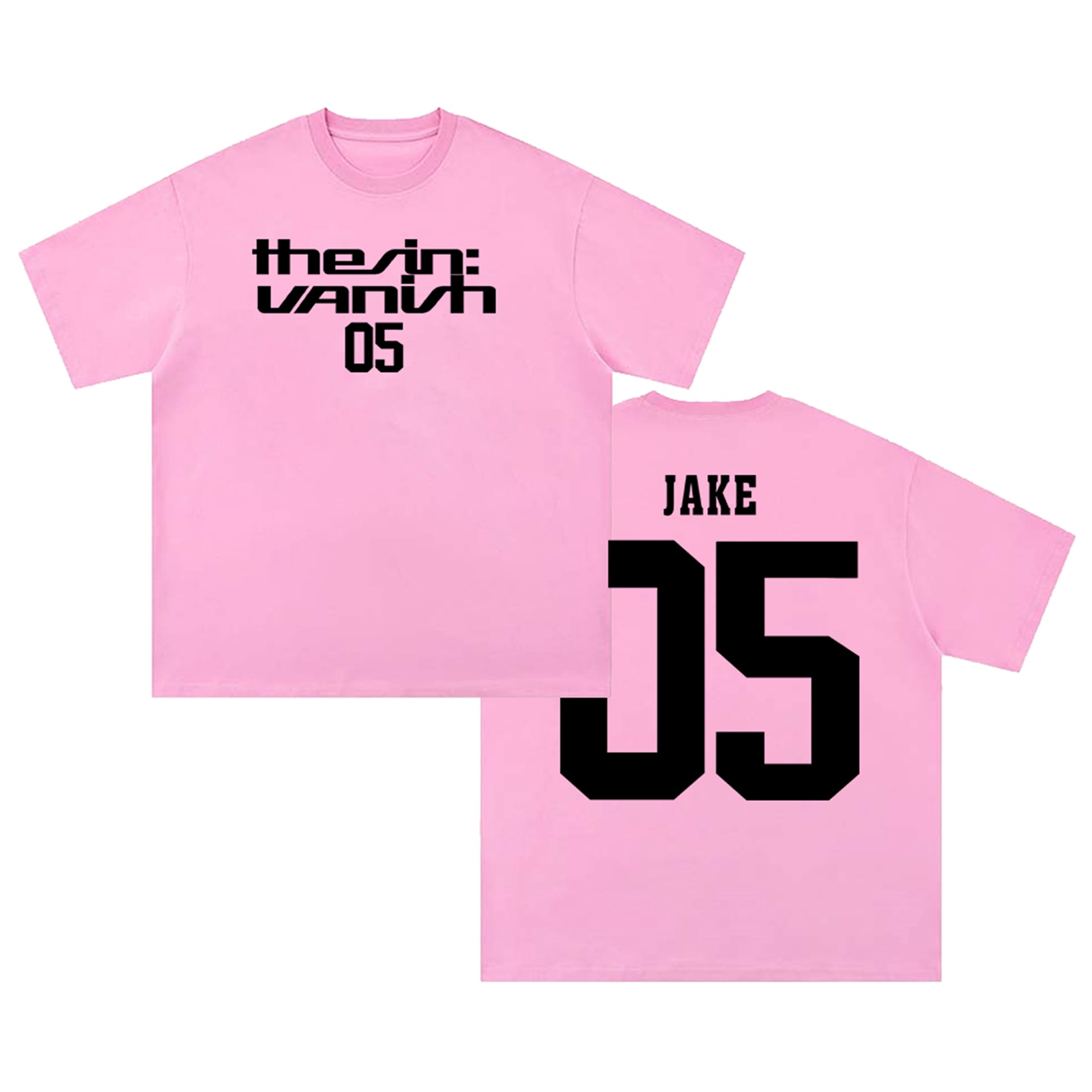 Enhypen The Sin Vanish Album T-shirt JAKE 05 Logo Short Sleeve ...
