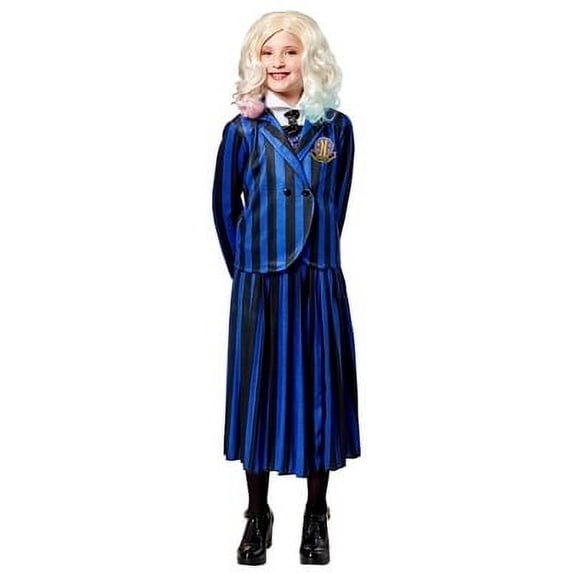 Wednesday Evermore Academy Enid Sinclair School Uniform Costume L 10/12 ...