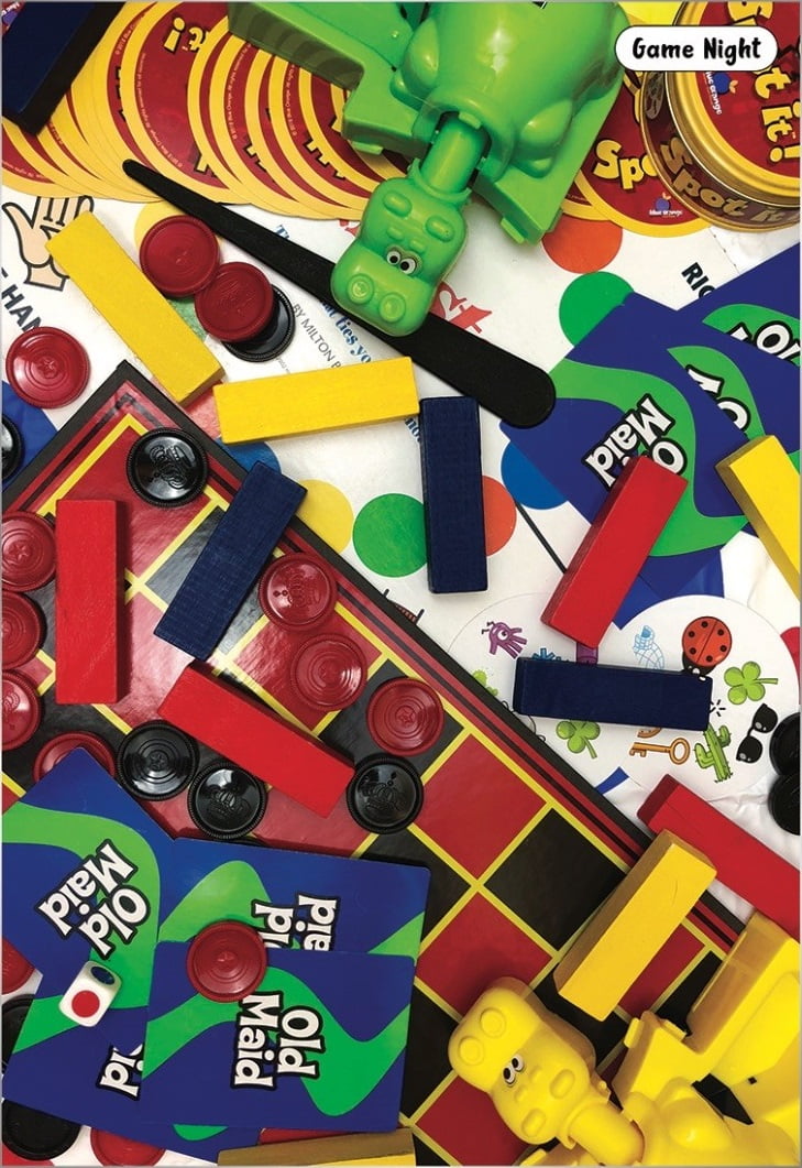 Enigma Puzzles - Game Night - 500 Piece Jigsaw Puzzle for Families ...