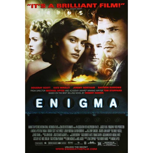 Enigma - movie POSTER (Style A) (11" x 17") (2001) - Walmart.com