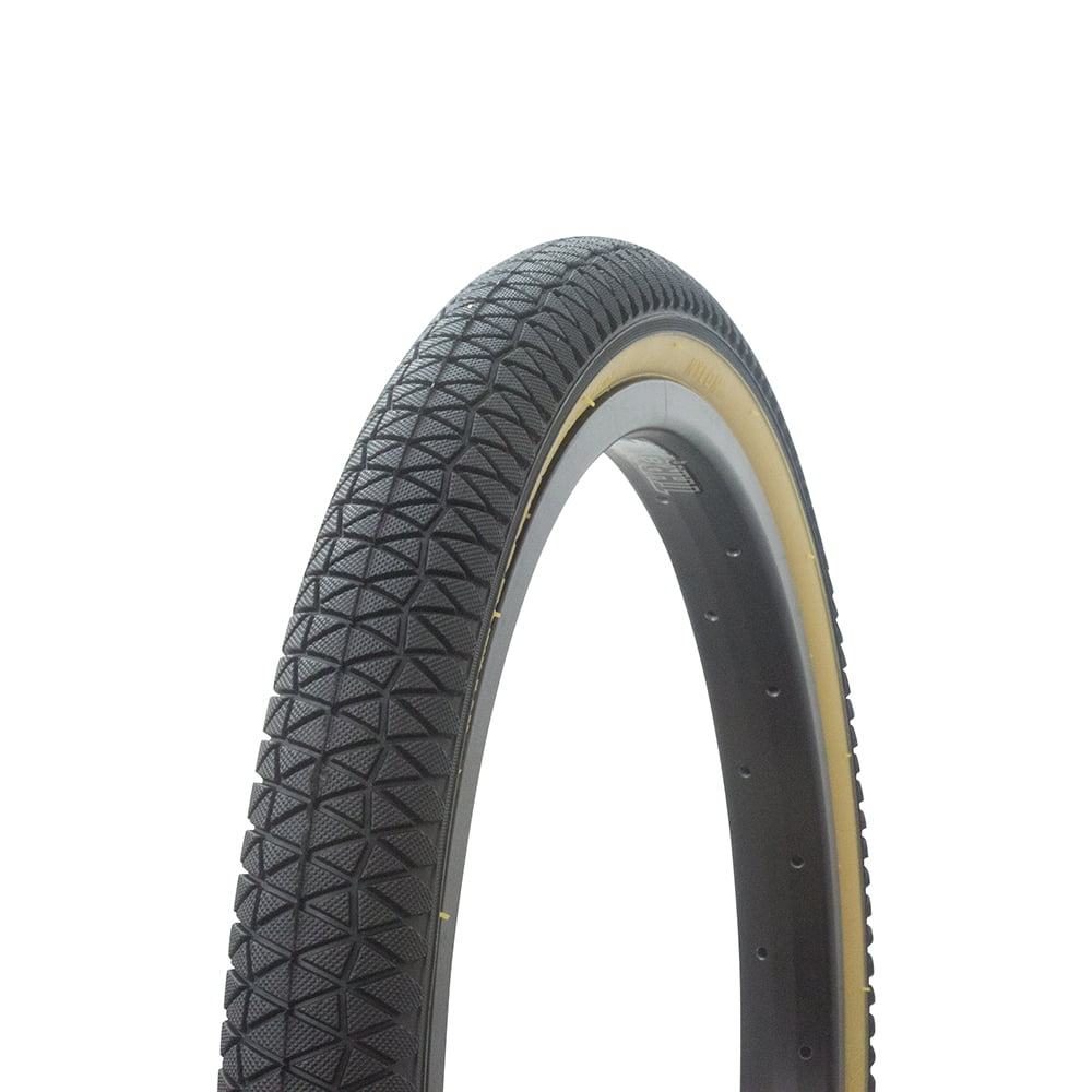 BMX Tread Bicycle Tire, 20 x 1.95, Suitable for Bikes, Black/Gum ...