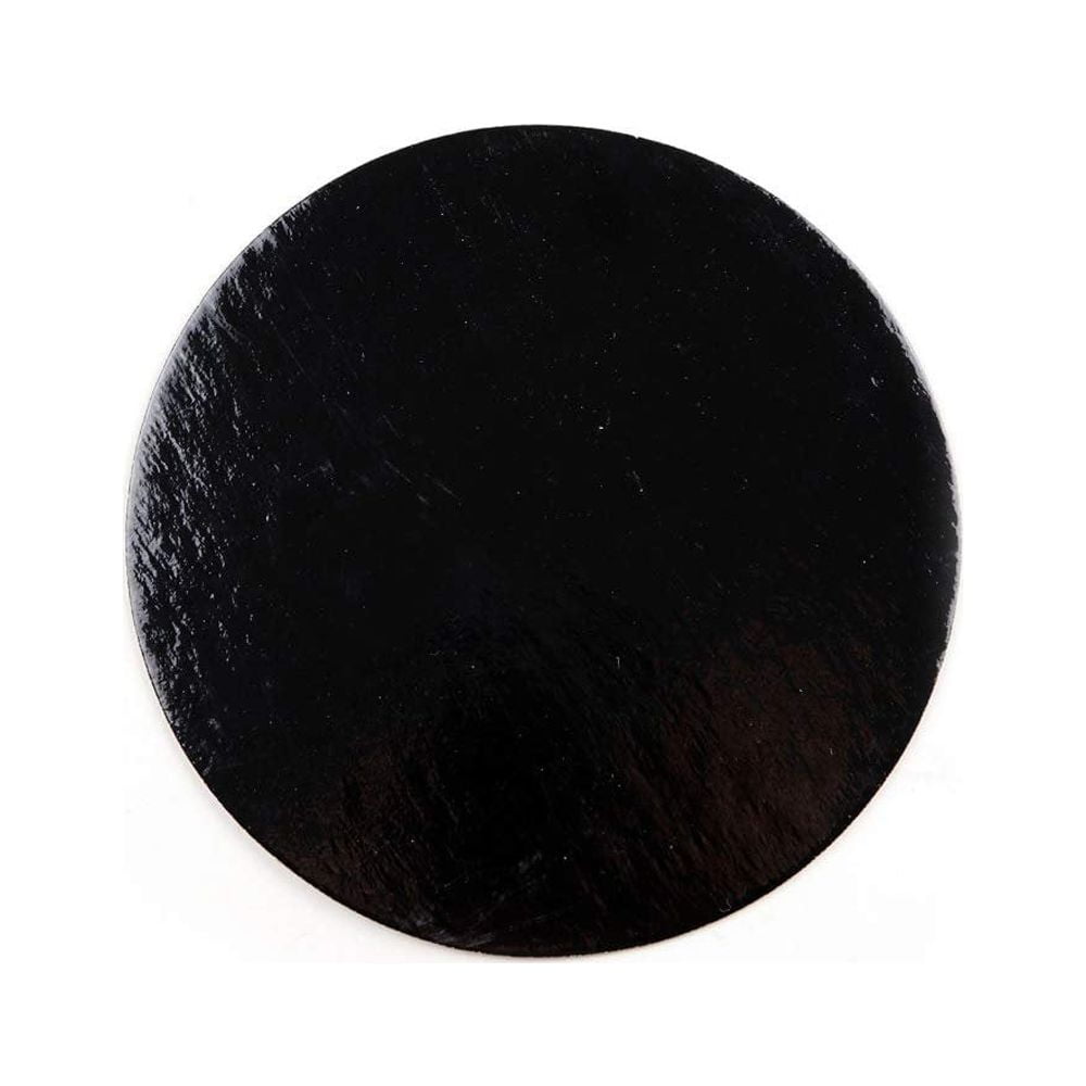 Enjay Black Round Mono-Portion Pastry Board 5" 25 Pieces - Walmart.com