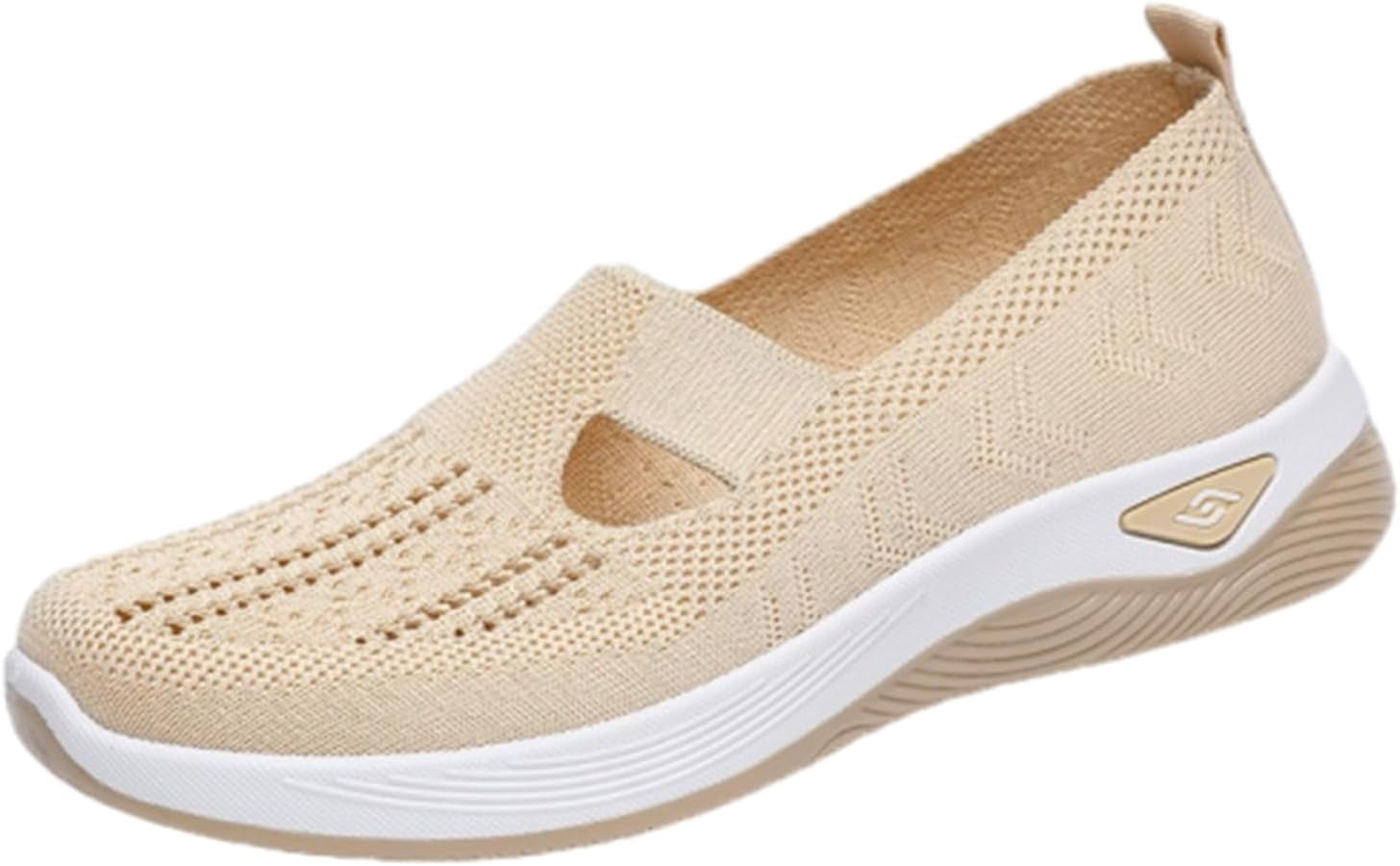 Enjerr Orthopedic Shoes Womens, Comfortable Breathable Knitted Sneakers ...