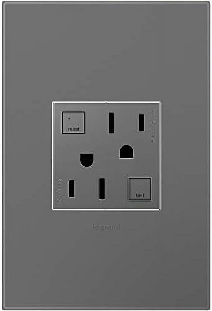 EnjinZZ 20 Amp Self-Test, Tamper Resistant GFCI Wall Outlet ...