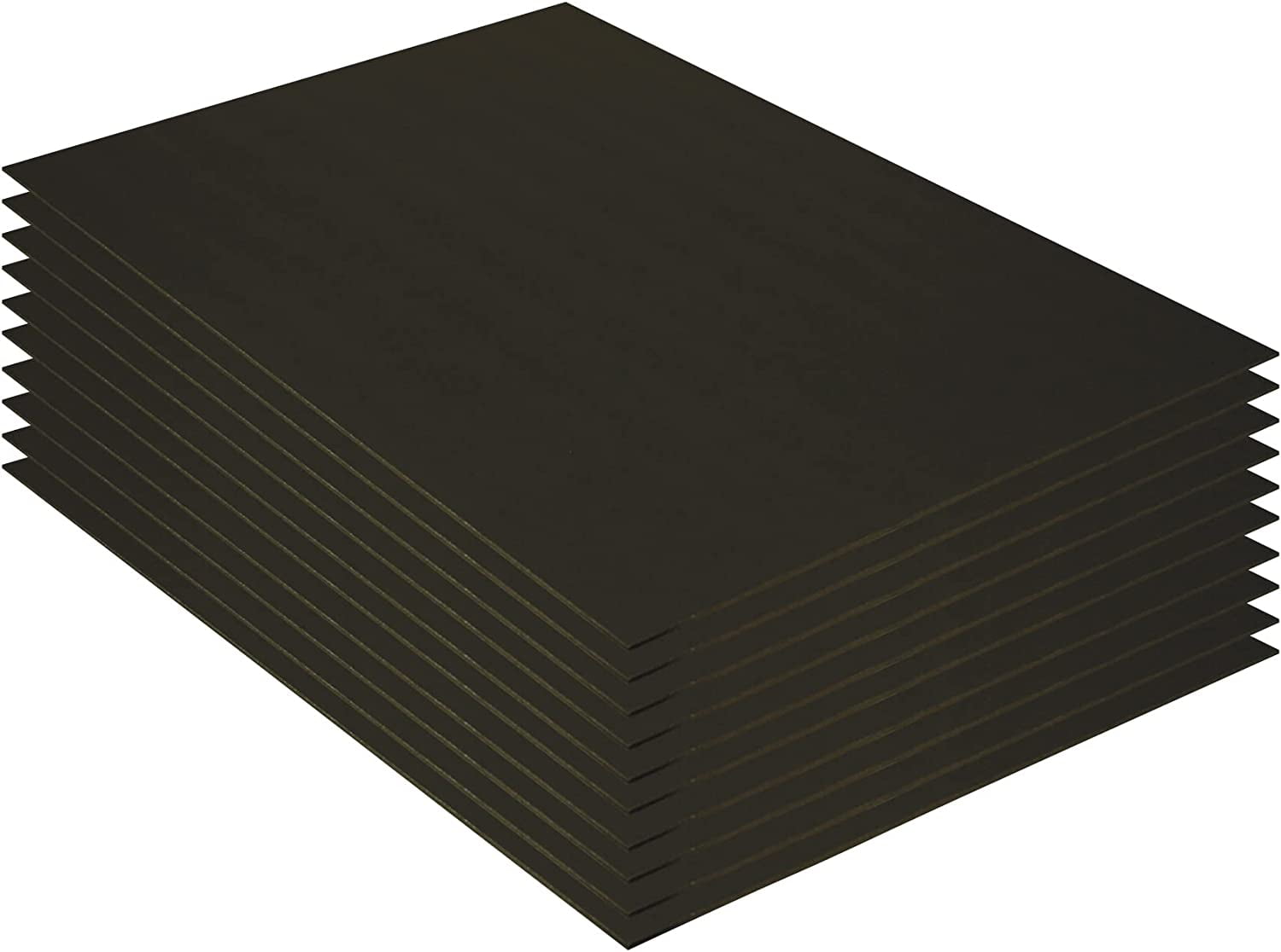 EnjinZZ Foam Board, Black-on-Black, 20" x 30", 10 Sheets - Walmart.com