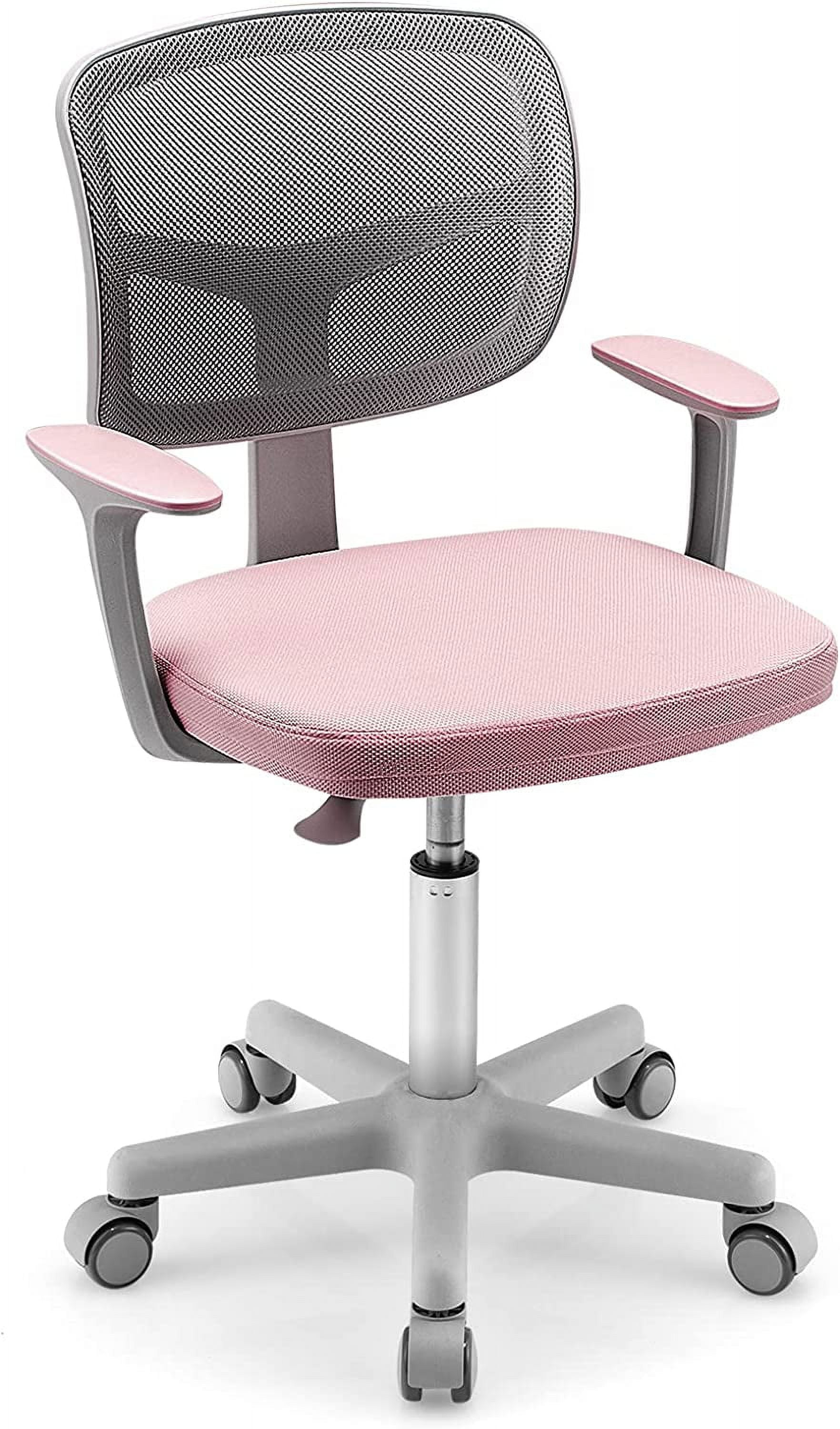 EnjinZZ Kids Desk Chair, Adjustable Children Study Computer Chair with ...
