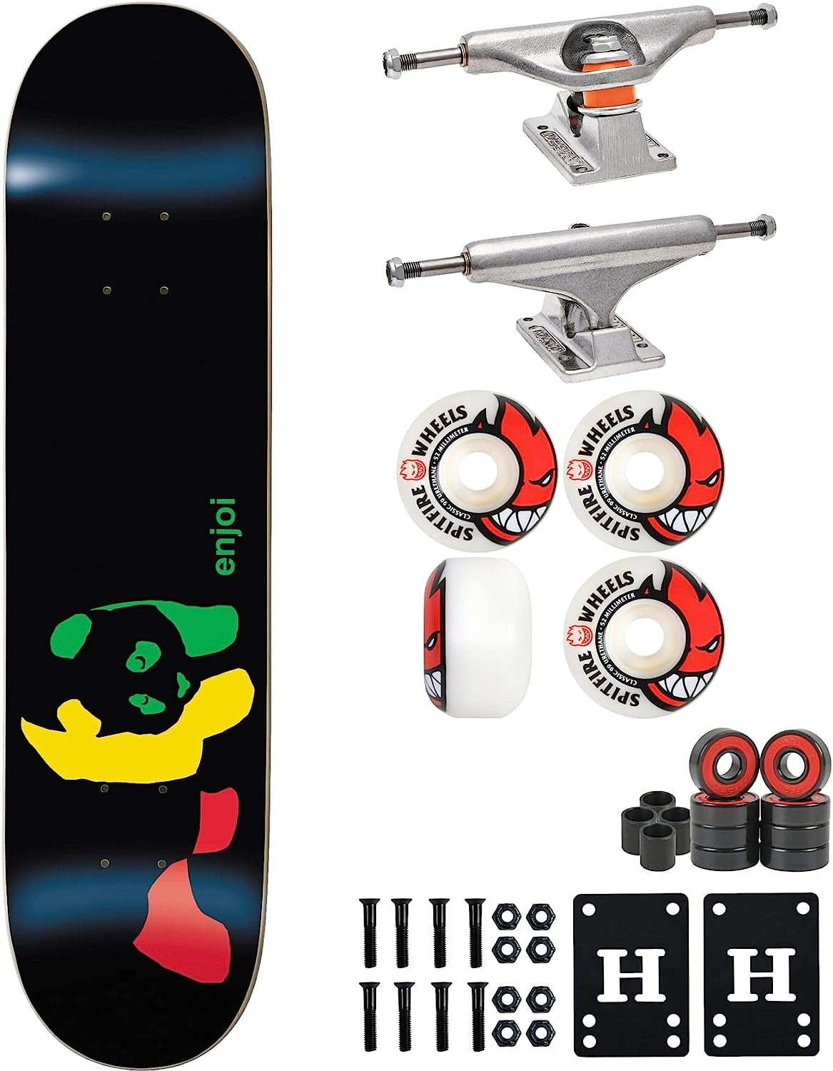 Enjoi Premium Professional Skateboard Kit Using Independent Trucks and ...