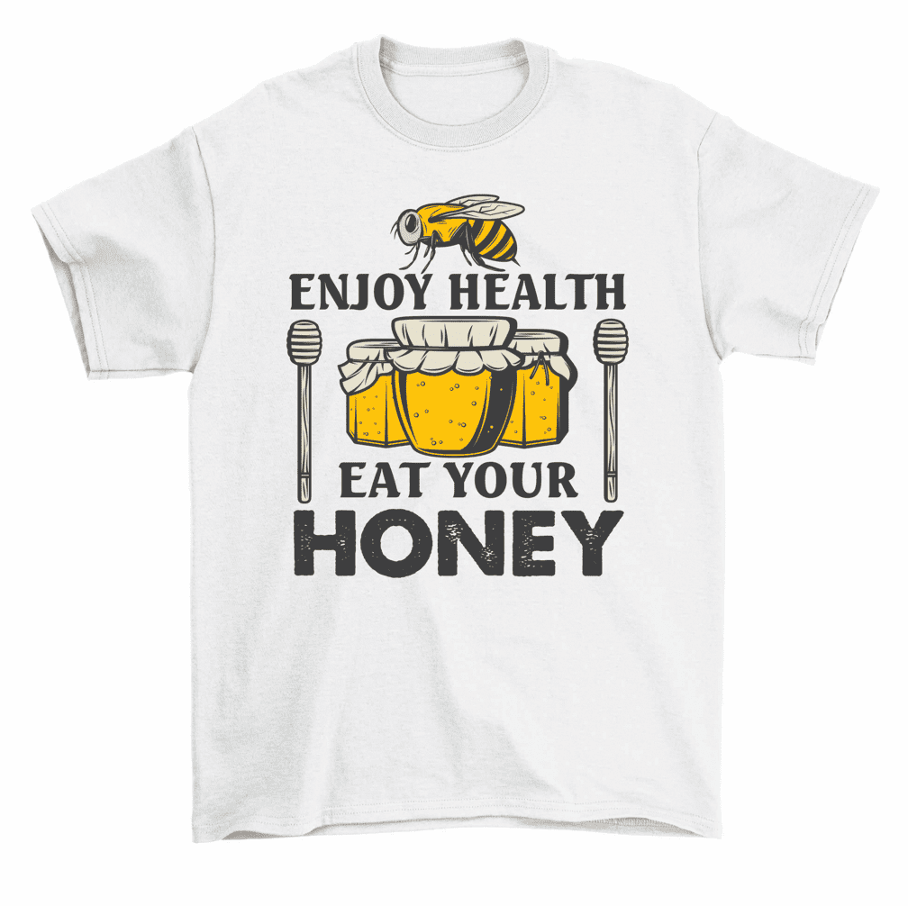 Enjoy Health Eat Your Honey T-Shirt Honey Bee Tee Men Women - Walmart.com