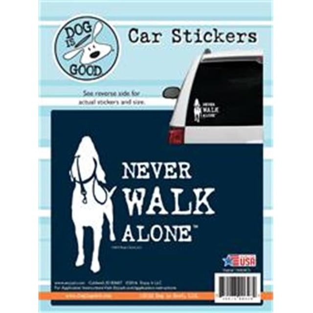 Enjoy It Never Walk Alone Car Sticker - Walmart Business Supplies