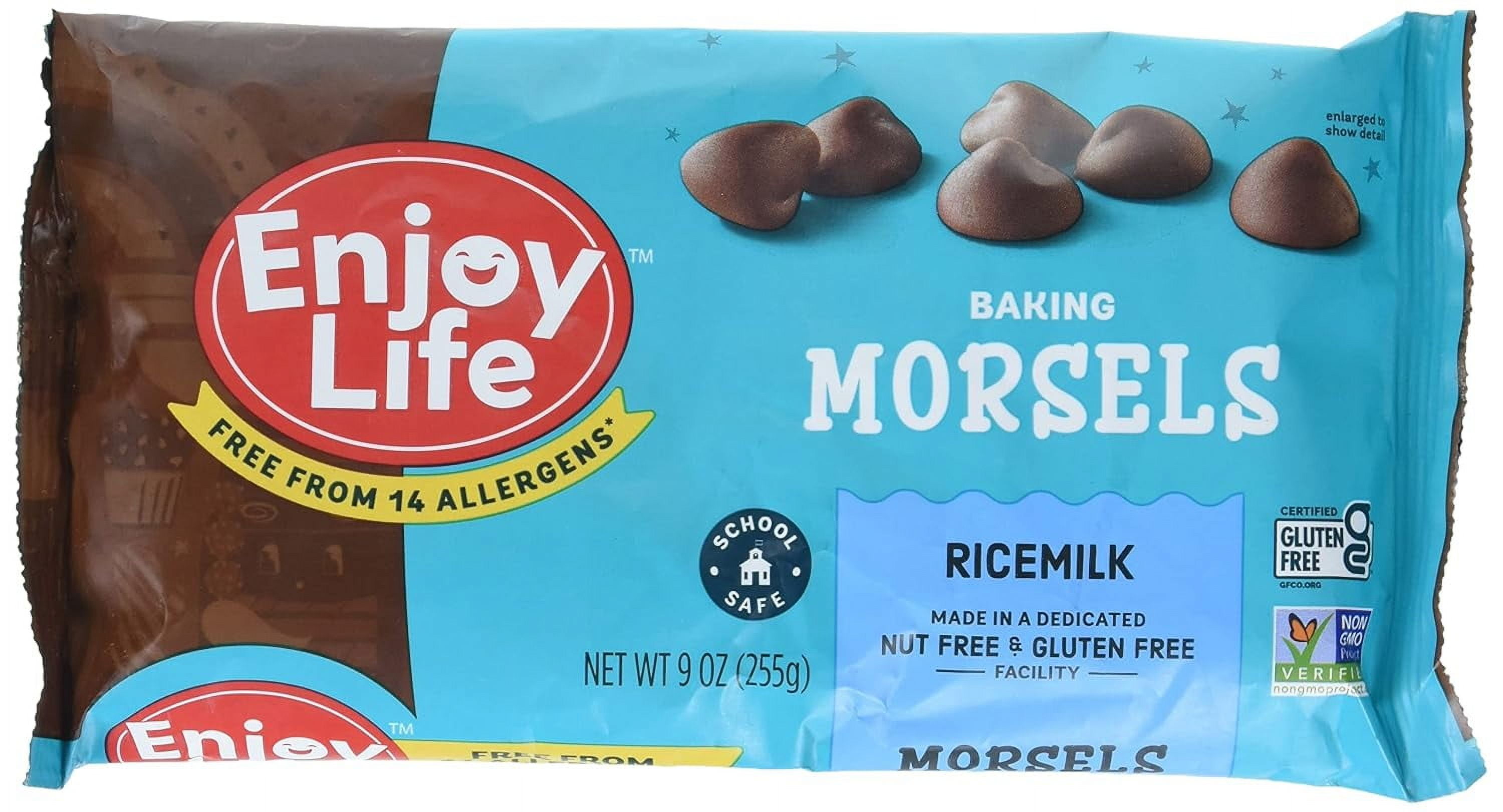 Enjoy Life Ricemilk Chocolate Morsels 9 oz Pack of 3 - Walmart.com