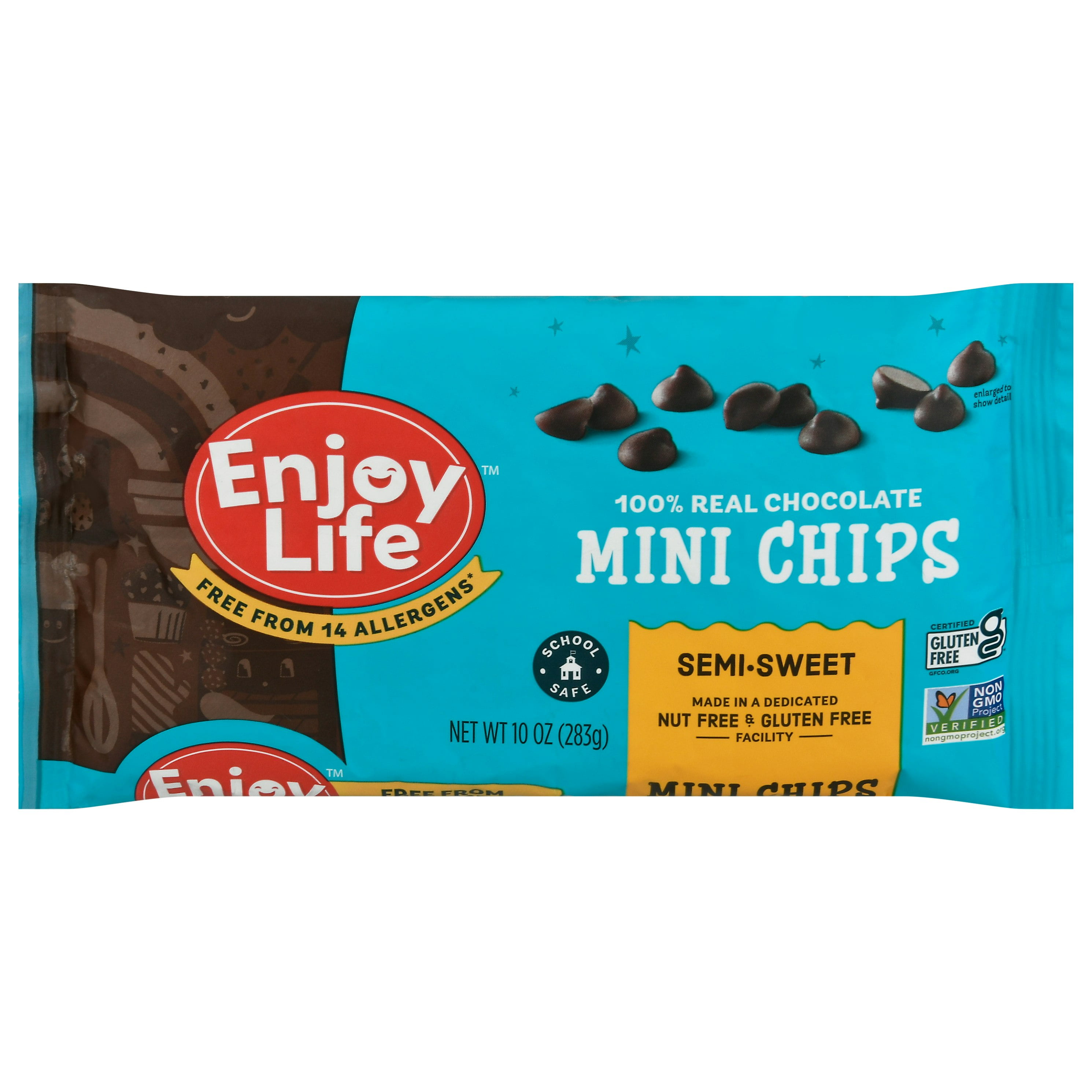 Enjoy Life Semi-Sweet Chocolate Chips (Wheat-Free, Gluten-Free, Dairy ...