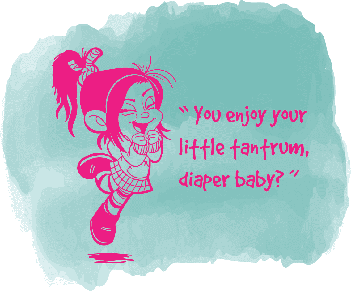 Enjoy Your Little Tantrum Diaper Baby Fix And Wreck Candy Princess ...
