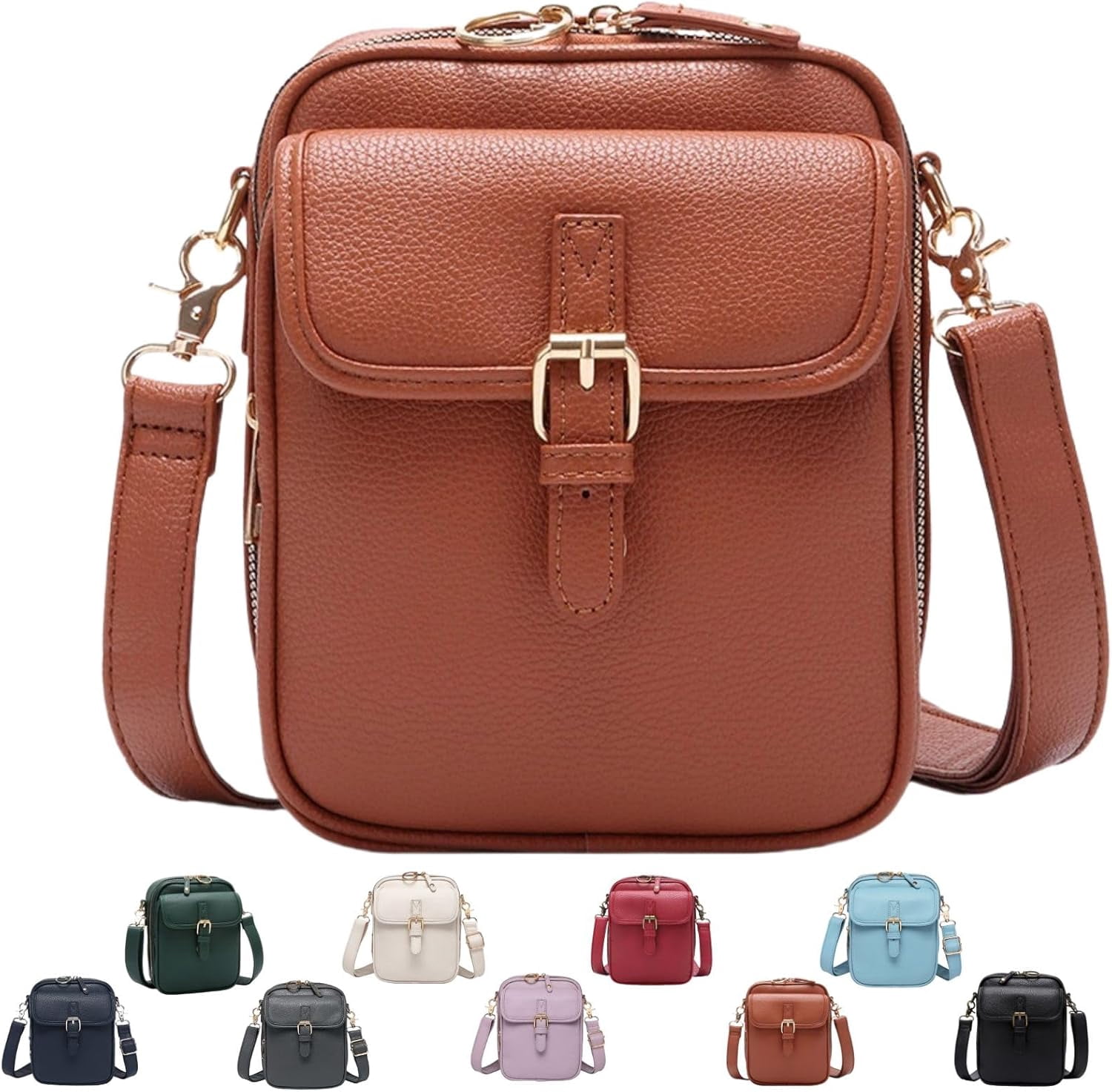 Enjoyaitlife Crossbody Bag, Collaborate 1 Crossbody Leather Bag ...