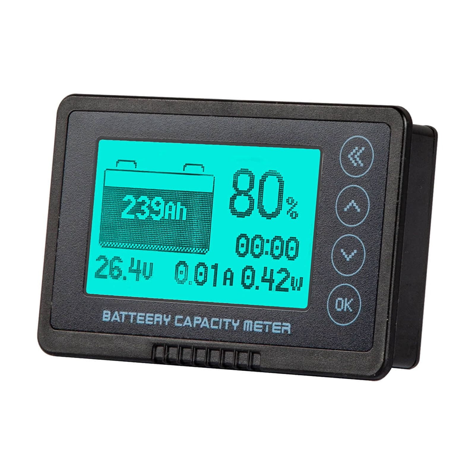 Enjoybot 500A Battery Monitor with Shunt, Range 8V-120V up to 500A ...