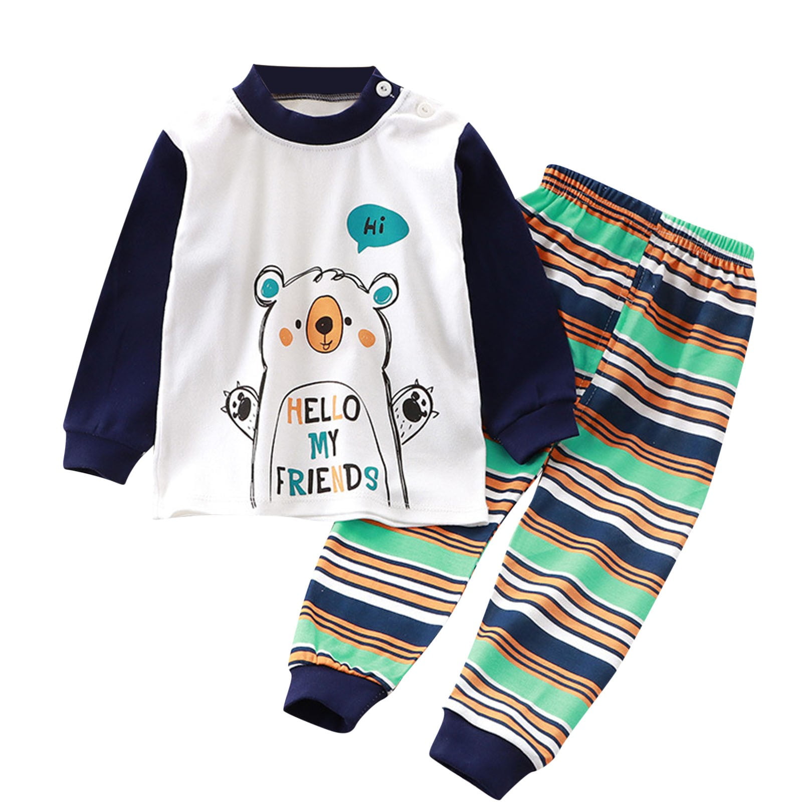 Enjoytime 3M-7Y Unisex Baby Girl Outfits Newborn Cute Animals Print ...