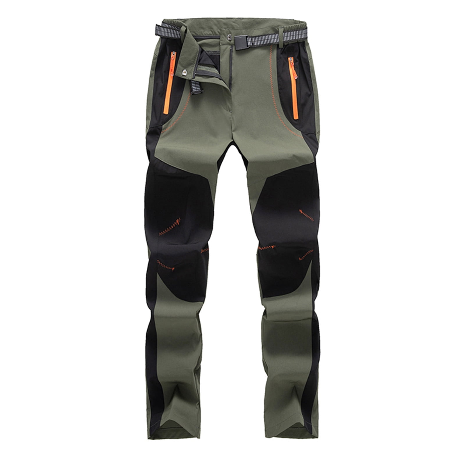 Enjoytime Workout Pants for Men Patchwork Stretch Lightweight Plus Size ...