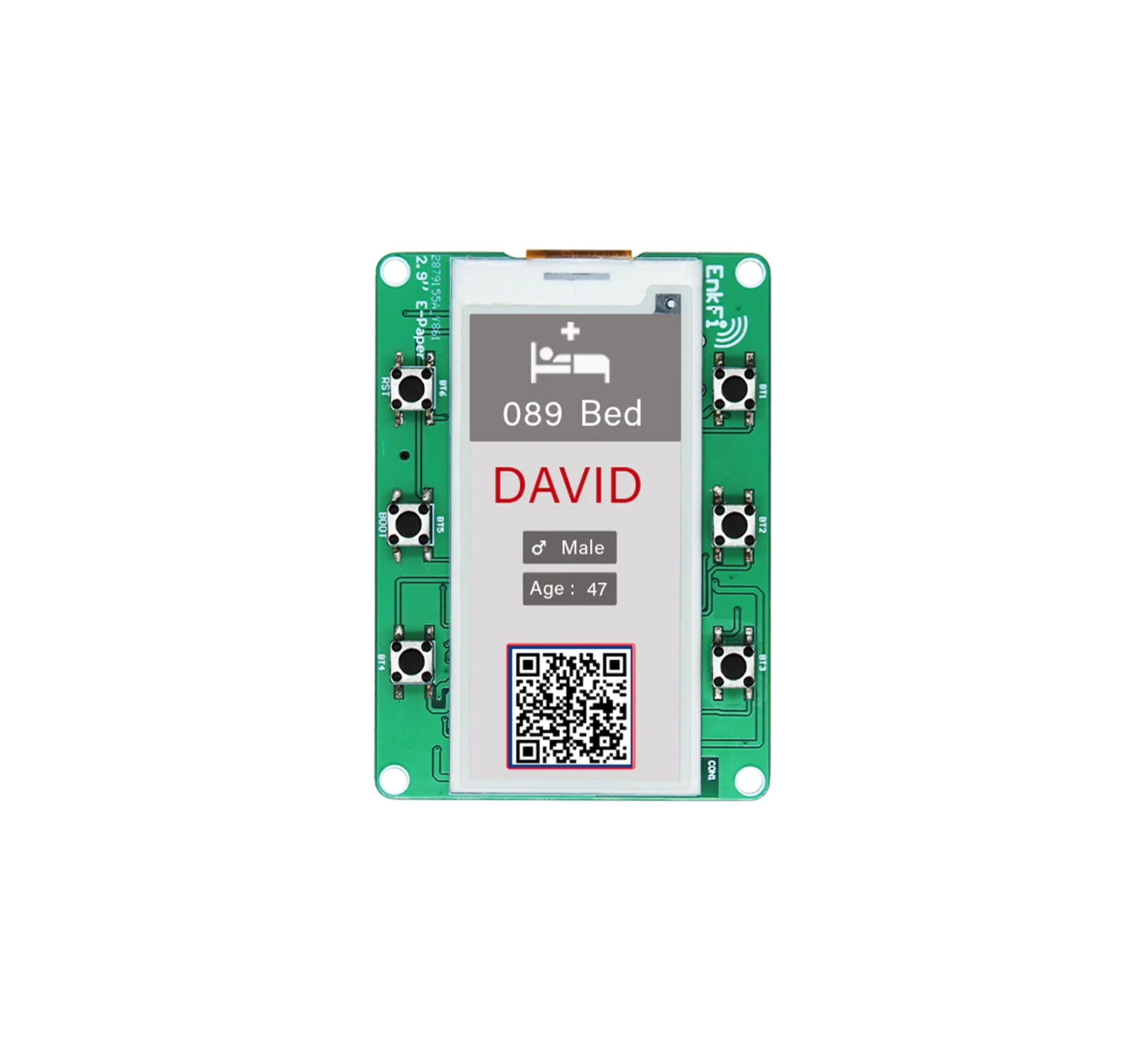 EnkFi - ePaper Display Board Based on ESP32 S3 WROOM-1 - Walmart.com