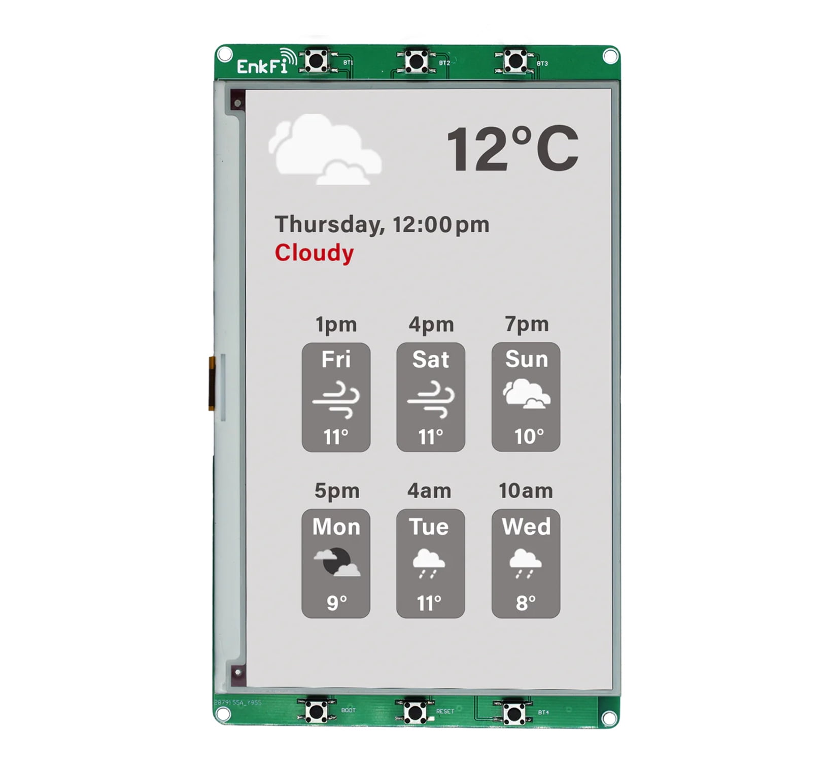 EnkFi - ePaper Display Board Based on ESP32 S3 WROOM-1 - Walmart.com