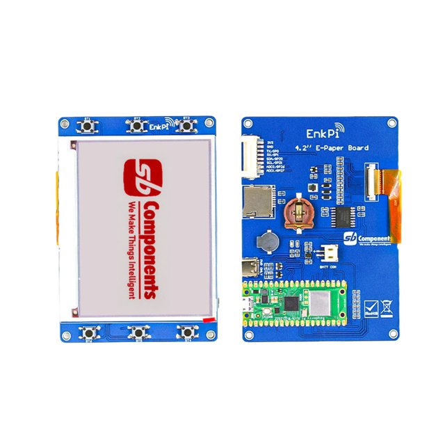 EnkPi - ePaper Display Board Based on Raspberry Pi Pico W - Walmart.com