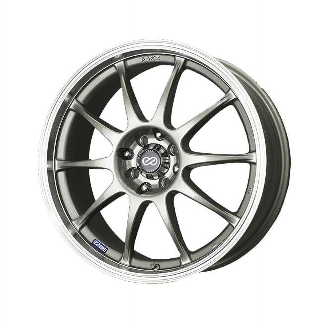 Enkei 17 x 7 & 4x100-114.3 Bolt Pattern 42 mm Offset 72.62 mm Bore J10 ...