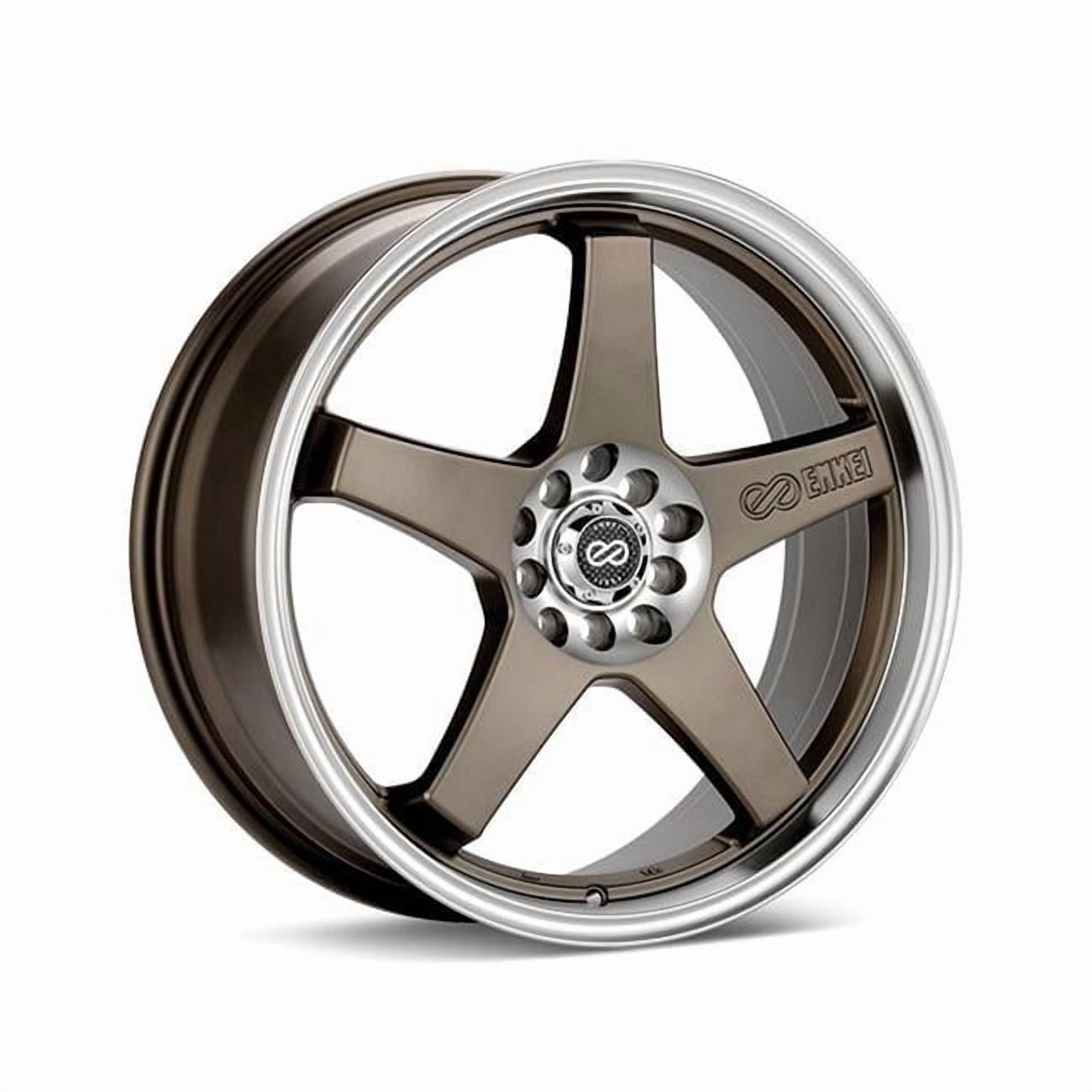 Enkei 17 x 7 & 5x100-114.3 Bolt Pattern 38 mm Offset 72.6 mm Bore EV5 ...