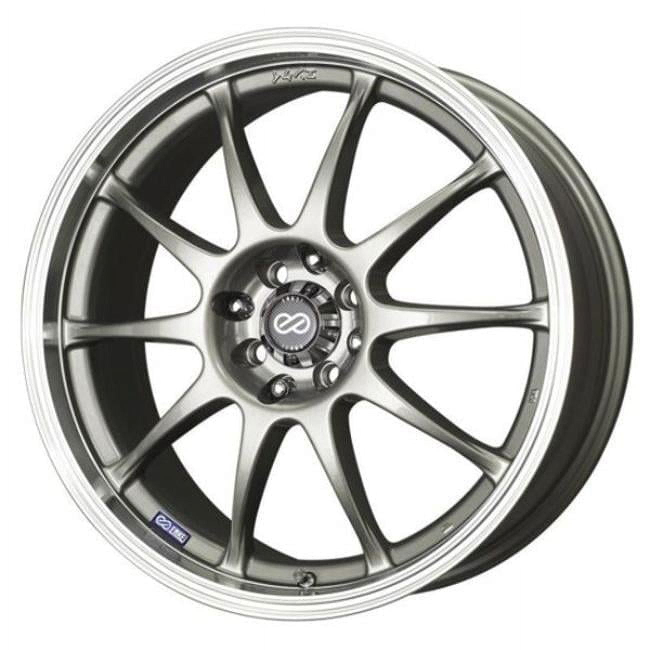 Enkei 18 x 7.5 in. J10 5 x 100 & 114 mm 38 mm Offset 72.6 mm Bore ...