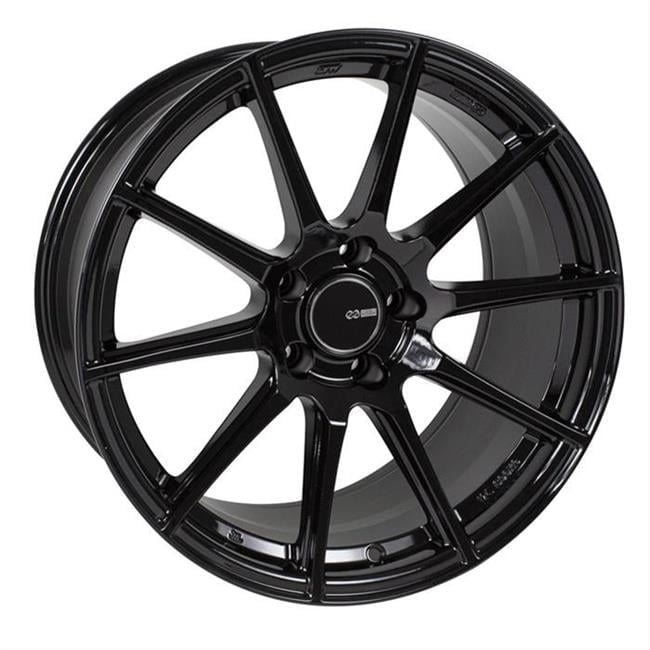 Enkei 18 x 8 in. 5 x 114.3 mm TS10 40mm Offset 72.6mm Bore Wheel, Black ...