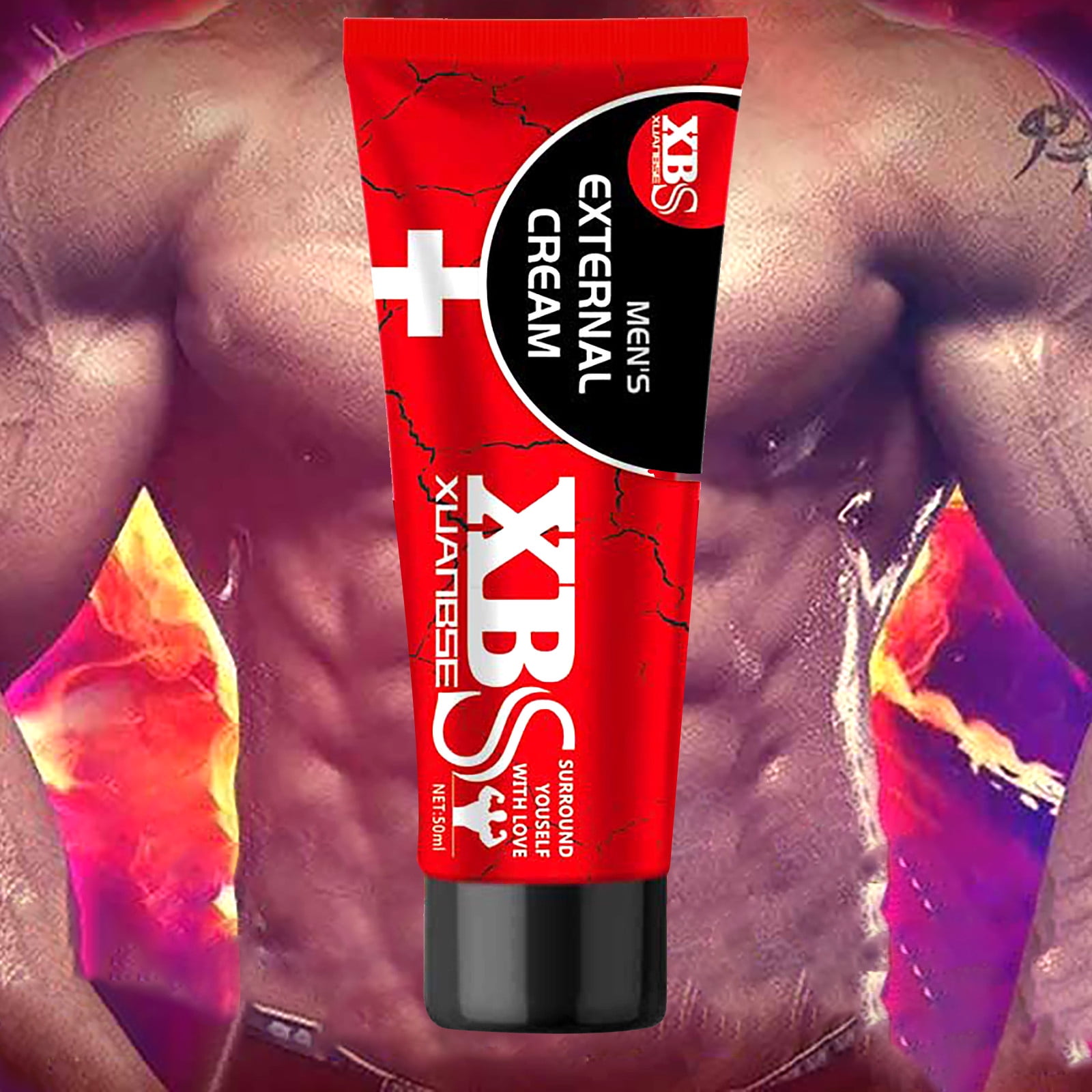 Enlargement And Thickening Mens Topical Cream To Massage Mens Private Part50ml Condoms Small