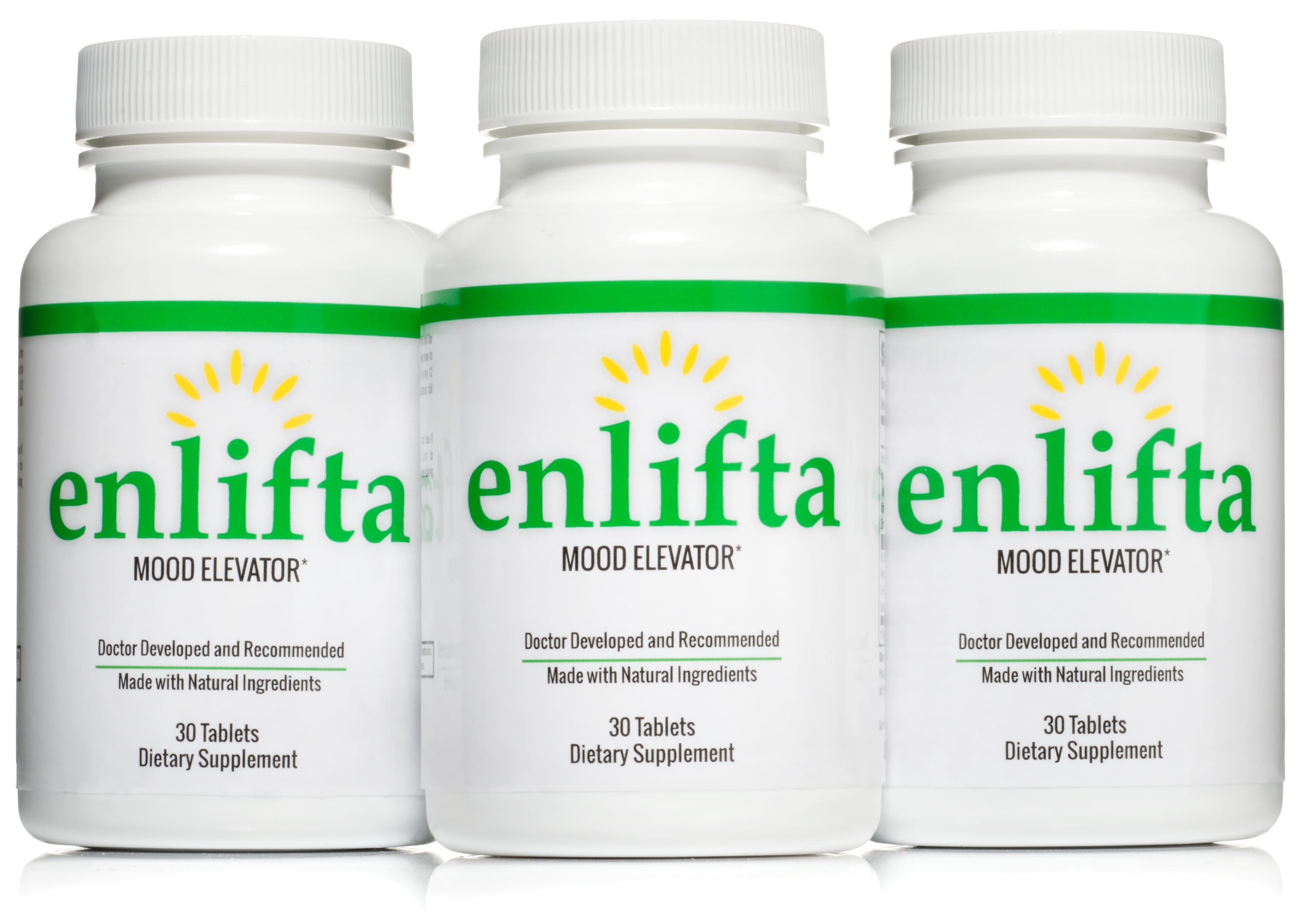 Enlifta Best Mood Supplement - Natural Mood Elevation Supplement - 5 ...