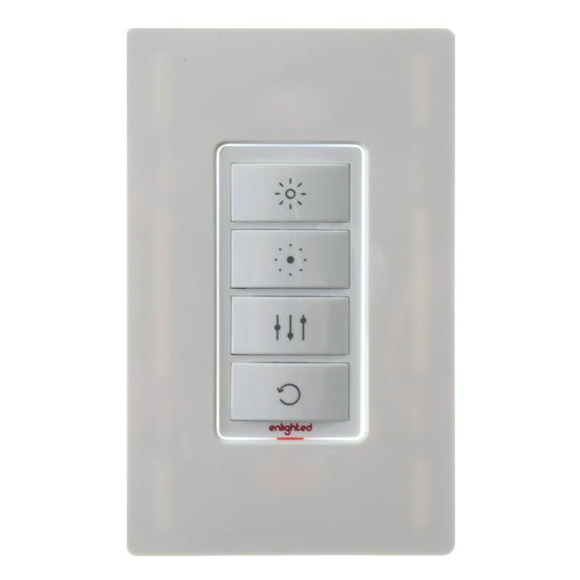Enlighted Lighting WS-1-00 Room Controller Switch, 4-Button, White ...