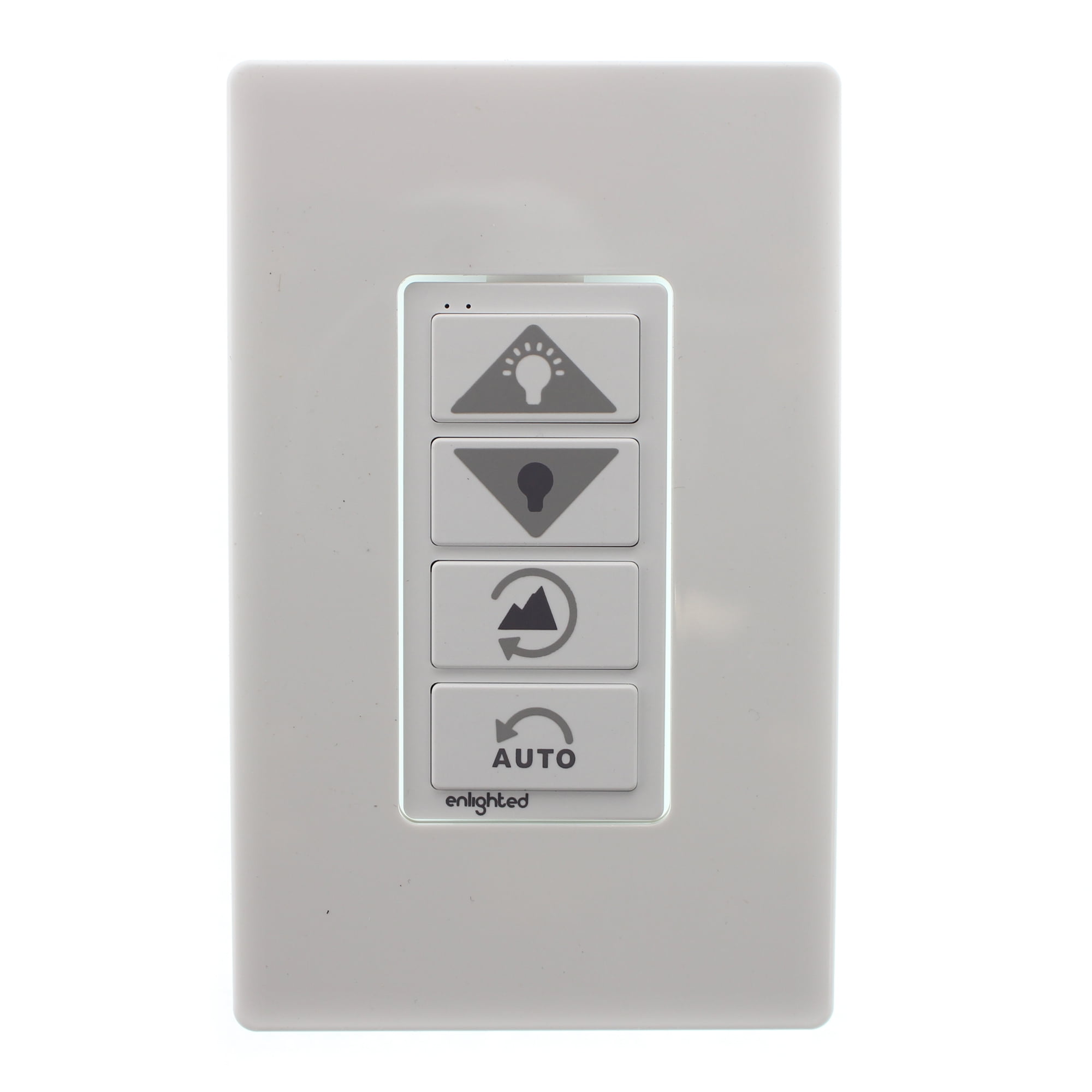 Enlighted Lighting WS-2-00 Lighting Control Switch, 4-Button, White ...